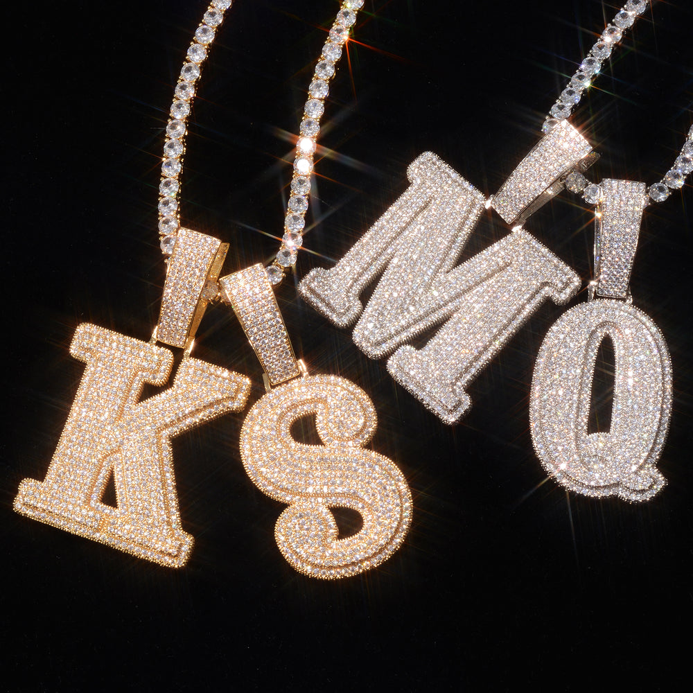 Custom Iced Out Name Necklace Pendant – HeyIce