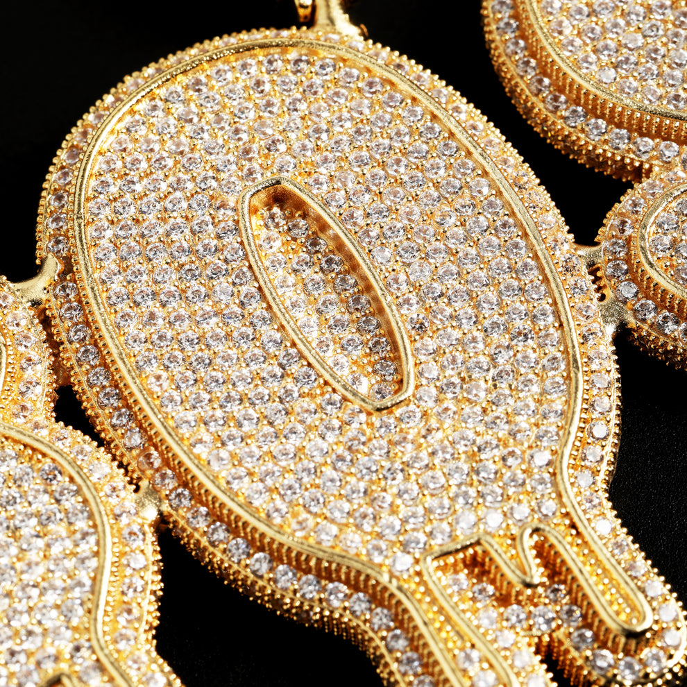 Iced Out Custom Drip Pendant – HeyIce